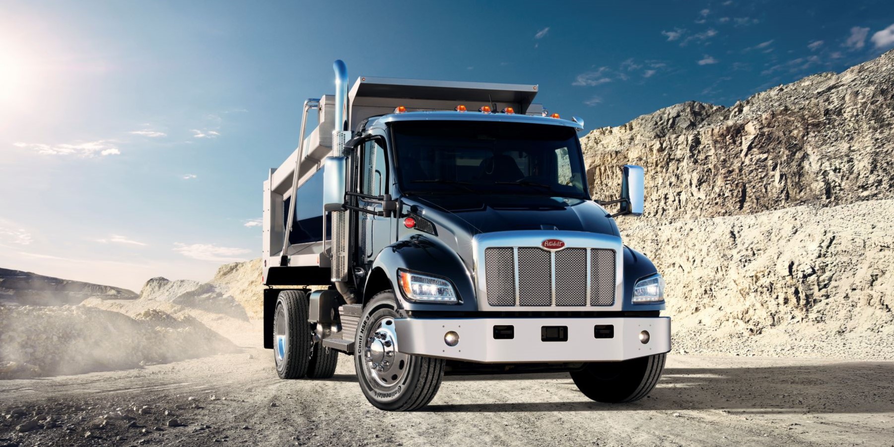 Peterbilt Announces New LED Headlights for Medium Duty Vehicles ...
