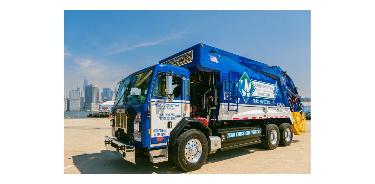 Peterbilt Delivers Model 520EVs to Waste Connections of New York ...